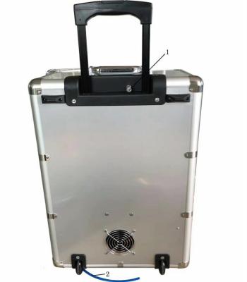 Cina Unità di Mini Suitcase Veterinary Portable Dental con il supporto 6pcs e l'aspirazione in vendita