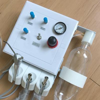 Cina Unità dentaria portatile della turbina di aria con la bottiglia di acqua 600ml in vendita