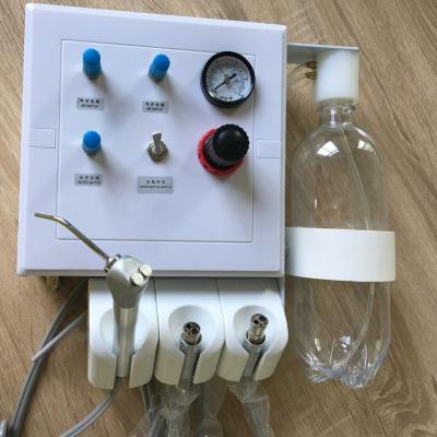Cina Unità dentaria portatile della turbina di aria con la bottiglia di acqua 600ml in vendita