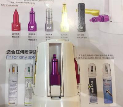 Cina Olio di pulizia dentario portatile di Handpiece che riempie lubrificando macchina in vendita
