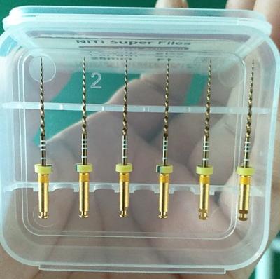 China De tandactivering Endo Rotary Files Embroidered van de Wortelhitte Te koop
