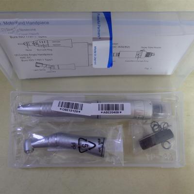Cina Canale idrico interno contro colore dell'argento di Handpiece del motore di aria di angolo in vendita