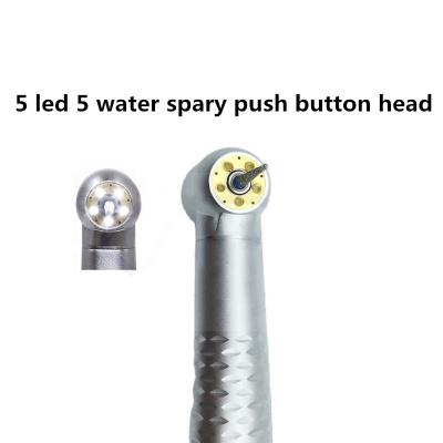 Cina 5 spruzzo d'acqua il LED dentario Handpiece con la luce Shadowless del cerchio LED in vendita