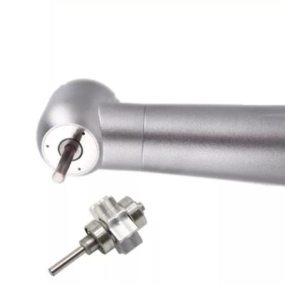 Cina NSK Style Dental Turbine Handpiece 3 Way Spray Push Button Ceramic Balls 45 Degree in vendita