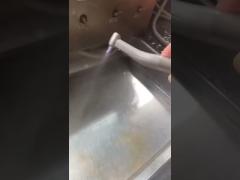 Perforazione dentale contro angolo elettrico