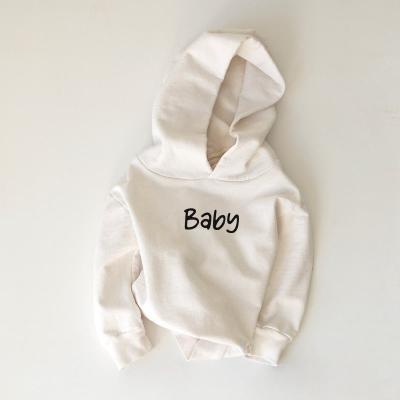 Cina Mamma dell'attrezzatura della famiglia e bambino di corrispondenza stampati Terry Sweatshirt Long Sleeve Hoodies francese per i bambini adulti in vendita