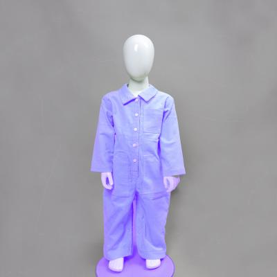 中国 幼児の新生のロンパースのDairlyのドレッシングのための偶然の有機性綿の緑のコーデュロイのジャンプスーツ 販売のため