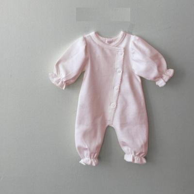 中国 男女兼用の偶然100%の綿の赤ん坊のジャージーの新生の短いロンパース 販売のため