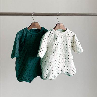 Cina Pagliaccetto neonato allineato della manica del pezzo di Hood Quilted Cotton Puffer One breve con i colori multipli in vendita