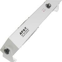 China Two Fan Overhead Ionic Air Blower For Injection Machine Static for sale