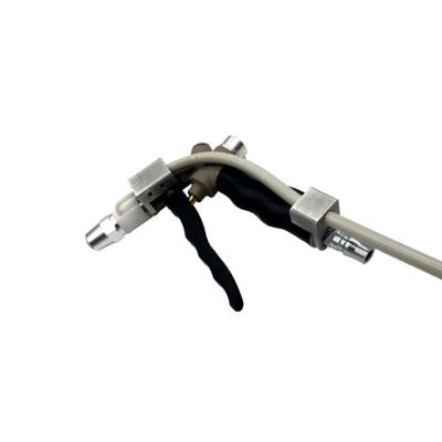 China Eliminação estática de ionização da pistola pneumática do pulverizador plástico do ar para a máquina de rachadura à venda