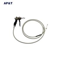 China Plastic Air Spray Ionizing Air Gun Static Eliminating For Splitting Machine for sale