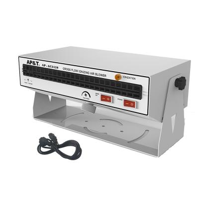 China Eletro anti fã estático eficaz de Ionizer do Desktop do equipamento da descarga estática do ventilador à venda