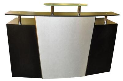 China Mobília comercial da mesa de recepção do salão de beleza da forma do arco com altura de 125cm à venda