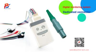 China Digital monitoring system deicated 1P/2P plastic medical 2 3 4 5 6 7 9 Pin push-pull self-locking Connector manufacturer for sale