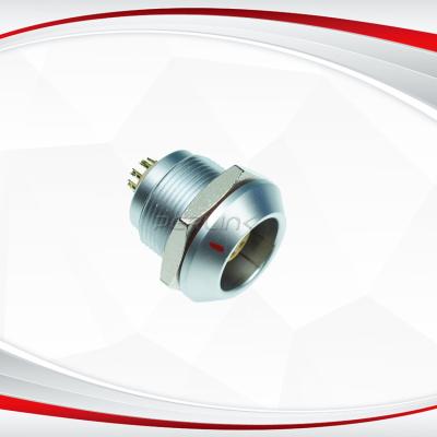 China OEM K Series 0K 2/3/4/5/6/7/9 Pin M14 Push Pull Self Locking Metal Connector,Female Male Waterproof Connector for sale