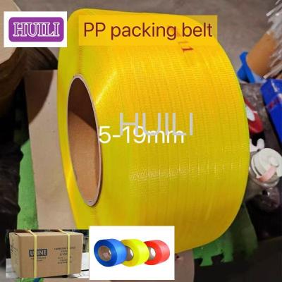 China Customized Colors PP Strapping Band Polypropylene Strapping Tape 200x180mm Core for sale