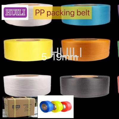 China 5mm Width PP Strapping Band Pallet Packaging Band Customized Length SGS Approved for sale