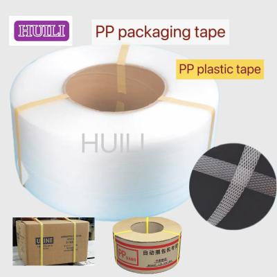 China 8mm 12mm 15mm PP Strapping Band Polypropylene Packing Belt UV Protection Low Density for sale