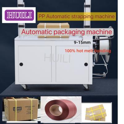 China Fully Automatic PP Strapping Machine For Carton Box , 220V Box Packing Strapping Tool for sale