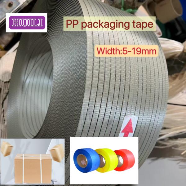 Quality 5-19mm PP Polypropylene band PP Strap Carton Packing Belt Plastic Strapping Roll for sale