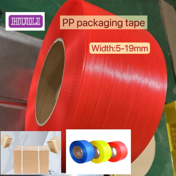 Quality 5-19mm PP Polypropylene band PP Strap Carton Packing Belt Plastic Strapping Roll for sale