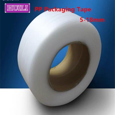 China White PP Strapping Band Packaging Belt  0.3-1.2mmThickness For Packing Machine for sale