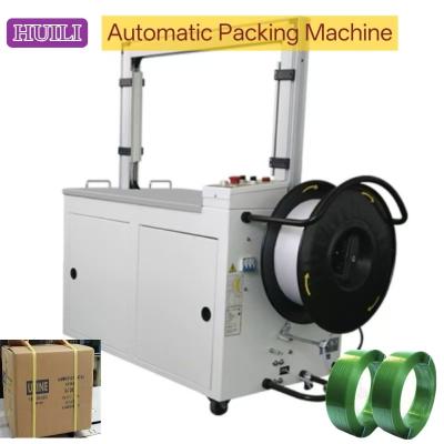 China Automatic Plastic Strapping Machine PP Tape Carton Strapping Machine PLC Operation for sale