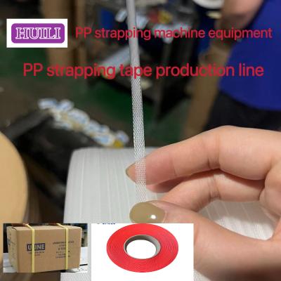 China Single / Twin Screw PP Strap Making Machine Strapping Roll Manufacturing Machine for sale