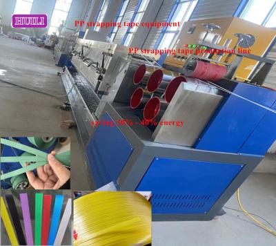 China Automatic Operation PP Plastic Strap Making Machine PLC Control Wear Resistance for sale