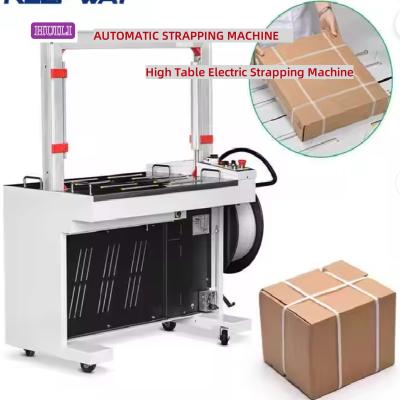 China Automatic Plastic Strapping Machine PP Tape Carton Strapping Machine PLC Operation for sale