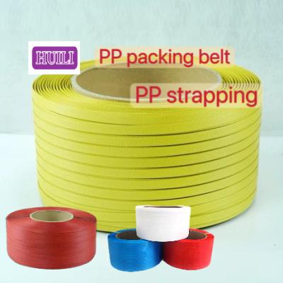 China Corrosion Resistance PP Packing Belt Plastic Strapping Band For Strapping Machine for sale