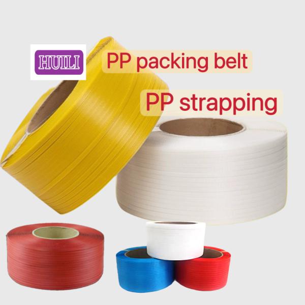 Quality Moisture Resistant PP Packaging Belt Carton Packing Strapping Belt 0.45mm-0.8mm for sale