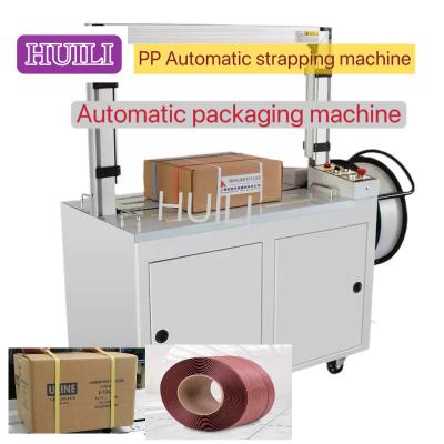 China PP PET Strapping Band Automatic Strapping Machine Corrugated Box Strapping Machine for sale