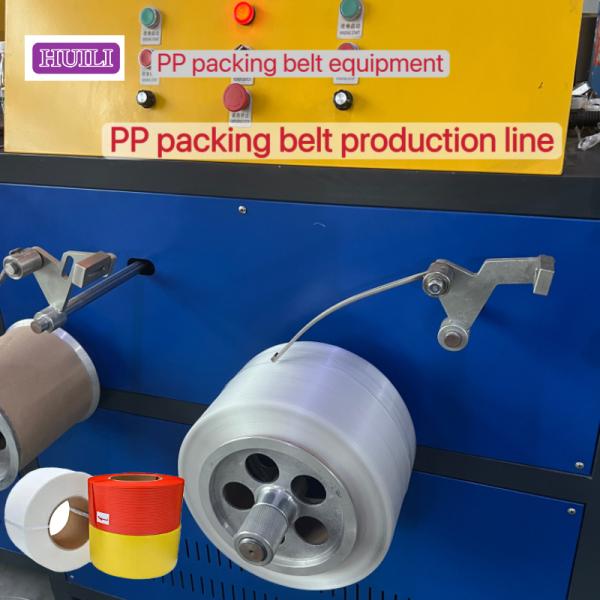 Quality PLC Touch Screen PP Strapping Production Equipment Polypropylene Belt Production for sale