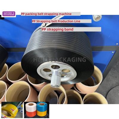 China Twin Screw PP Strap Making Machine PLC PP Strapping Roll Manufacturing Machine for sale