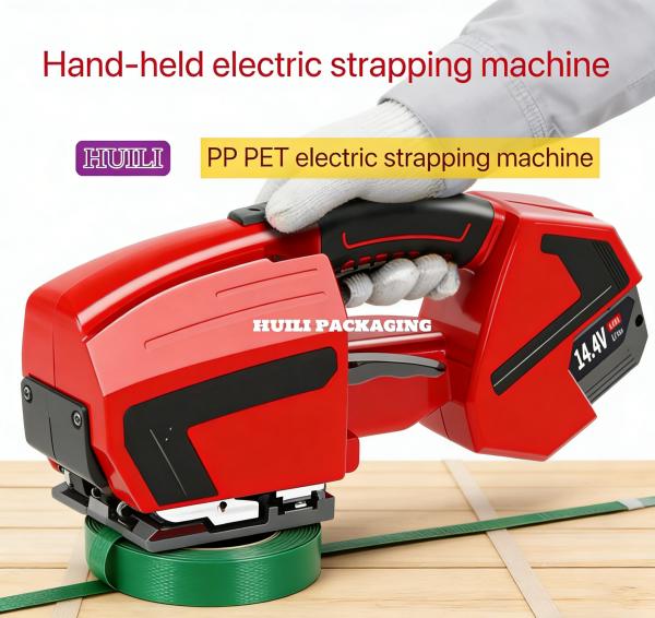 Quality High-speed electric lithium battery strapping tool, handheld hot melt strapping for sale