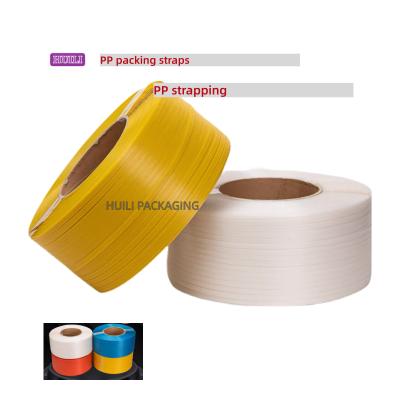 China PP polypropylene strapping belt 5-12mm PP plastic strapping band PP PET packaging strap for sale