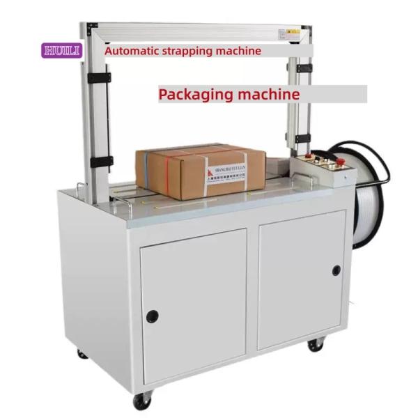 Quality PP PET strapping semi-automatic automatic strapping machines High-speed Desktop for sale