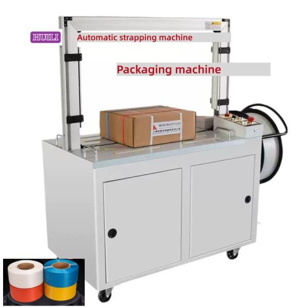 Quality PP PET strapping semi-automatic automatic strapping machines High-speed Desktop for sale