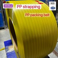China High-speed red PP strapping PP packaging strapping for automatic packaging machines for sale
