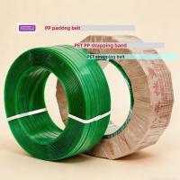 China PET Packaging Strap Green 9-16mm PP PET Strapping for Automatic Strapping Tools for sale