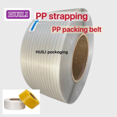 China PP packing belt 5-12mm environmentally friendly new material PP strapping with high temperature resistance and wear resistance for sale