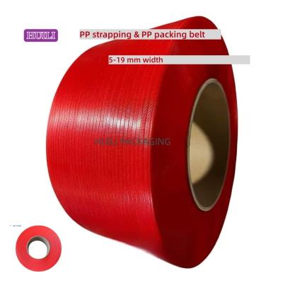 China 100% new polypropylene PP strapping 5-15mm PP PET packaging strapping with a smooth and clean surface for sale