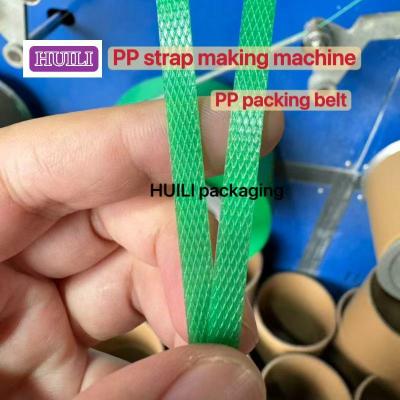 China PP strap making machine 5-15mm PP strap production line with 100% PP plastic belts for sale
