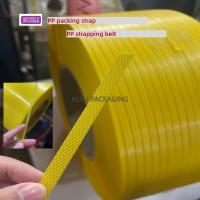 China Transparent PP strapping belt transparent PP packaging strap with Automatic strapping machine for sale