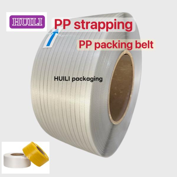 Quality Automatic PP packing belt 5-15mm polypropylene PP strapping for automatic strapping machine for sale