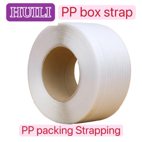 Quality PP strapping belt transparent 12mm PP packaging strap with High-Speed ​ for sale