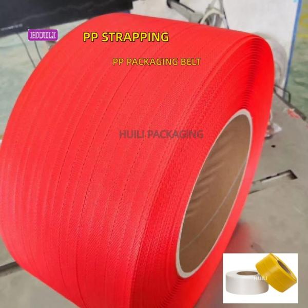 Quality High-speed polypropylene PP packaging belt 15mm PP packaging strap with for sale