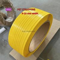 China Automatic PP packing straps 15mm PP packing belt for automatic strapping machine for sale
